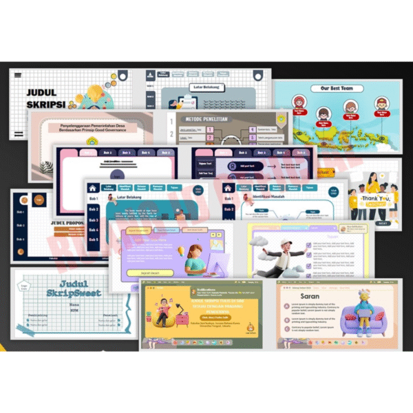 100 Template Sempro Skripsi PPT - Apppeida